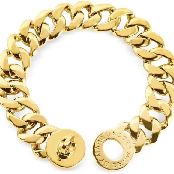 Marc Jacobs | Jewelry | Marc Jacobs Katie Chain Link Bracelet | Poshmark